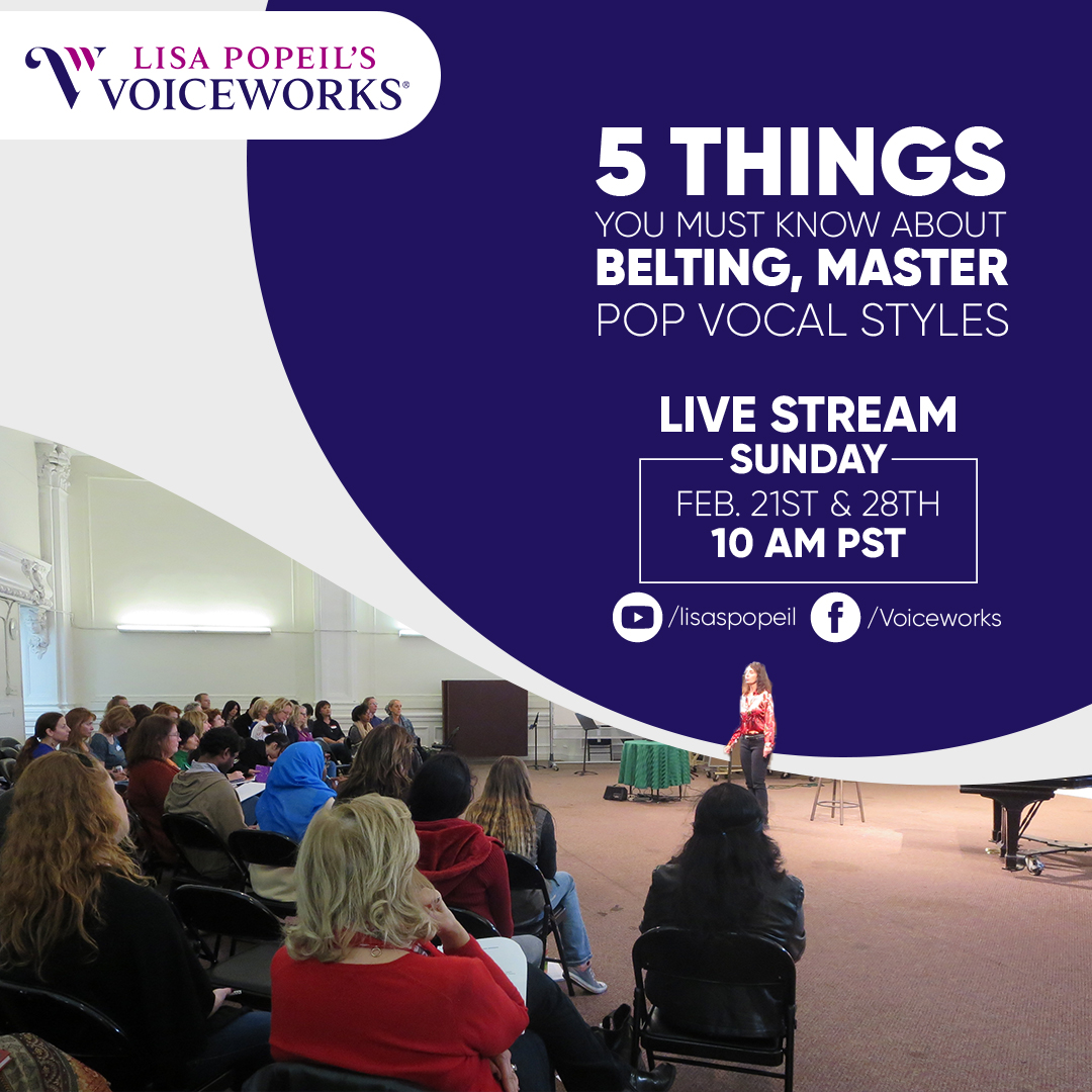 Workshops - Lisa Popeil's Voiceworks®